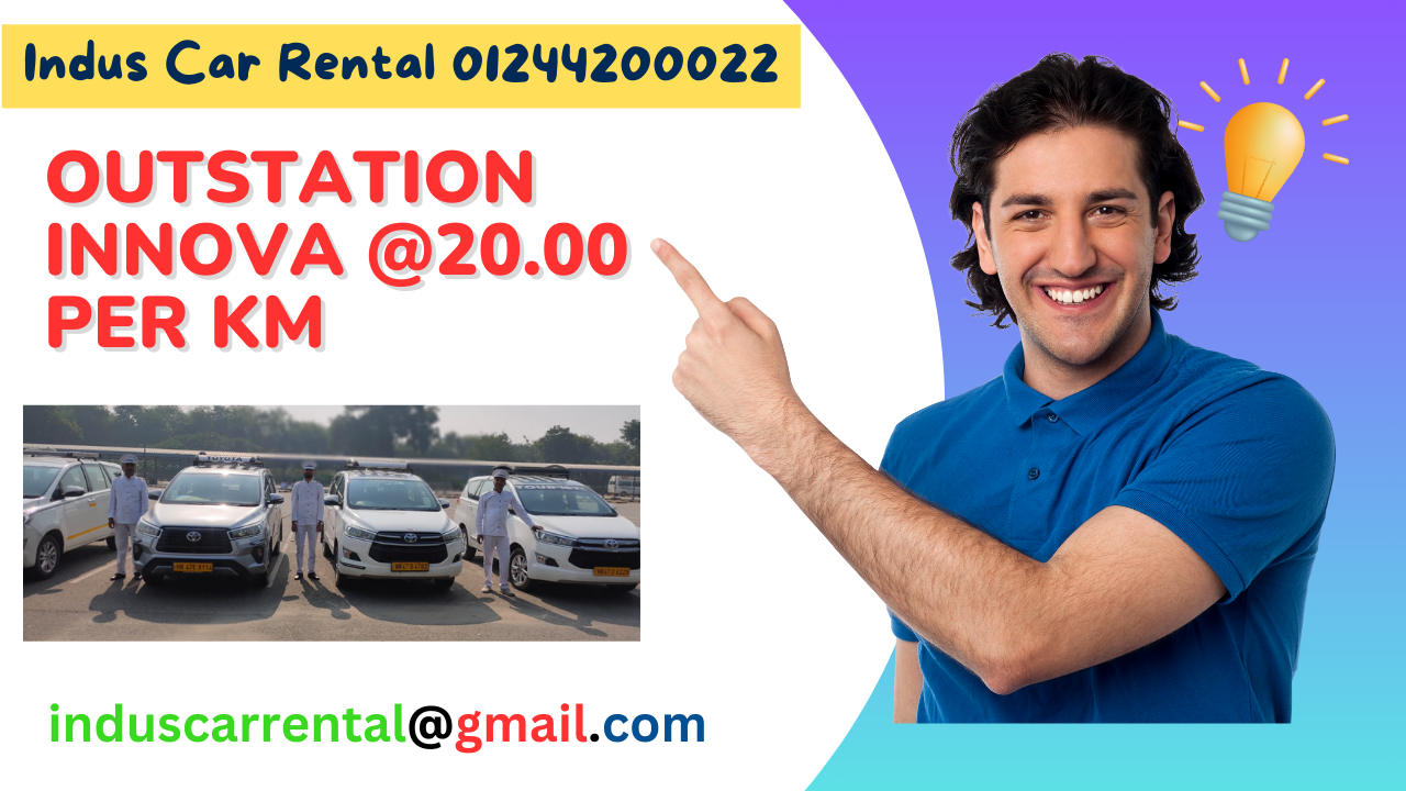 Hire Indus Car Rental For Full Day Or Outstation Trips