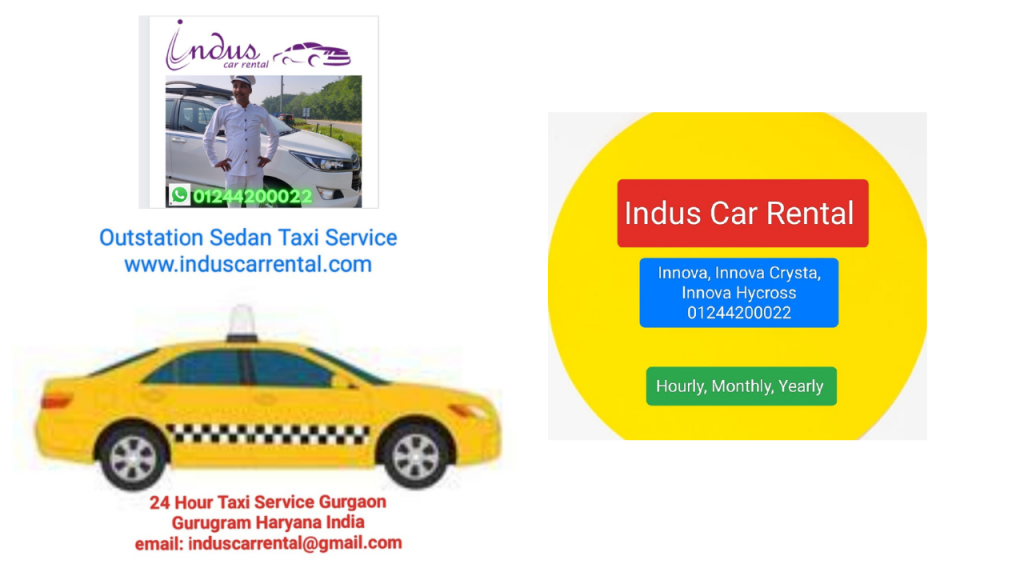 Hire Indus Car Rental For Full Day Or Outstation Trips